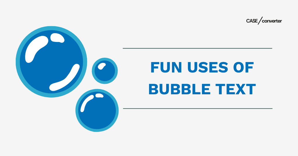 7 Fun Uses of Bubble Text for Captions, Bios and Messages